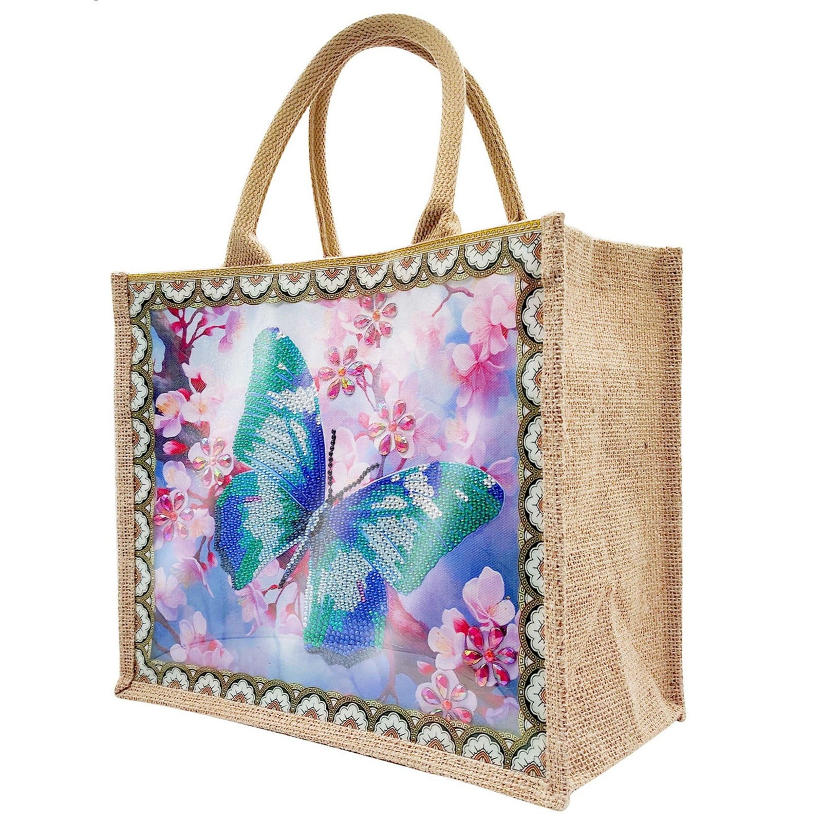 DIY Dot Diamond Environmental Protection Bag Creative 5d Butterfly ...