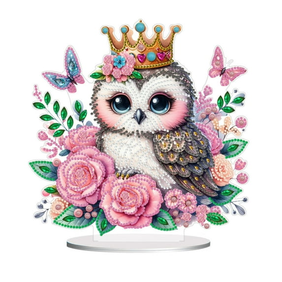 DIY Dot Diamond Ornaments Diamond Art Painting Creative Pvc Home ...