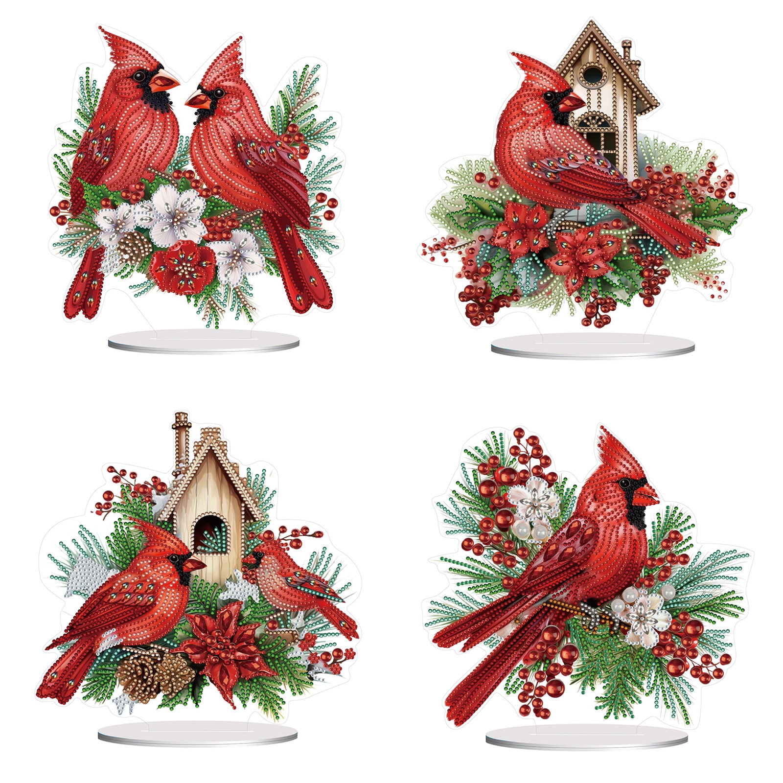 DIY Dotted Diamond Ornaments Diamond Art Painting Creative North ...