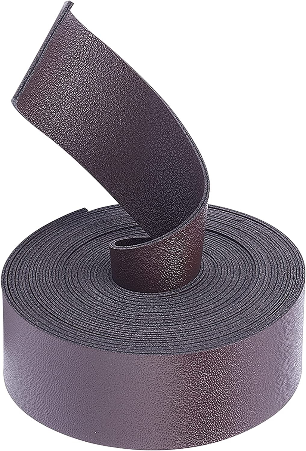 DIY Double Sided Leather Straps Strips Brown 118 Inch Long 1.18 Inch ...
