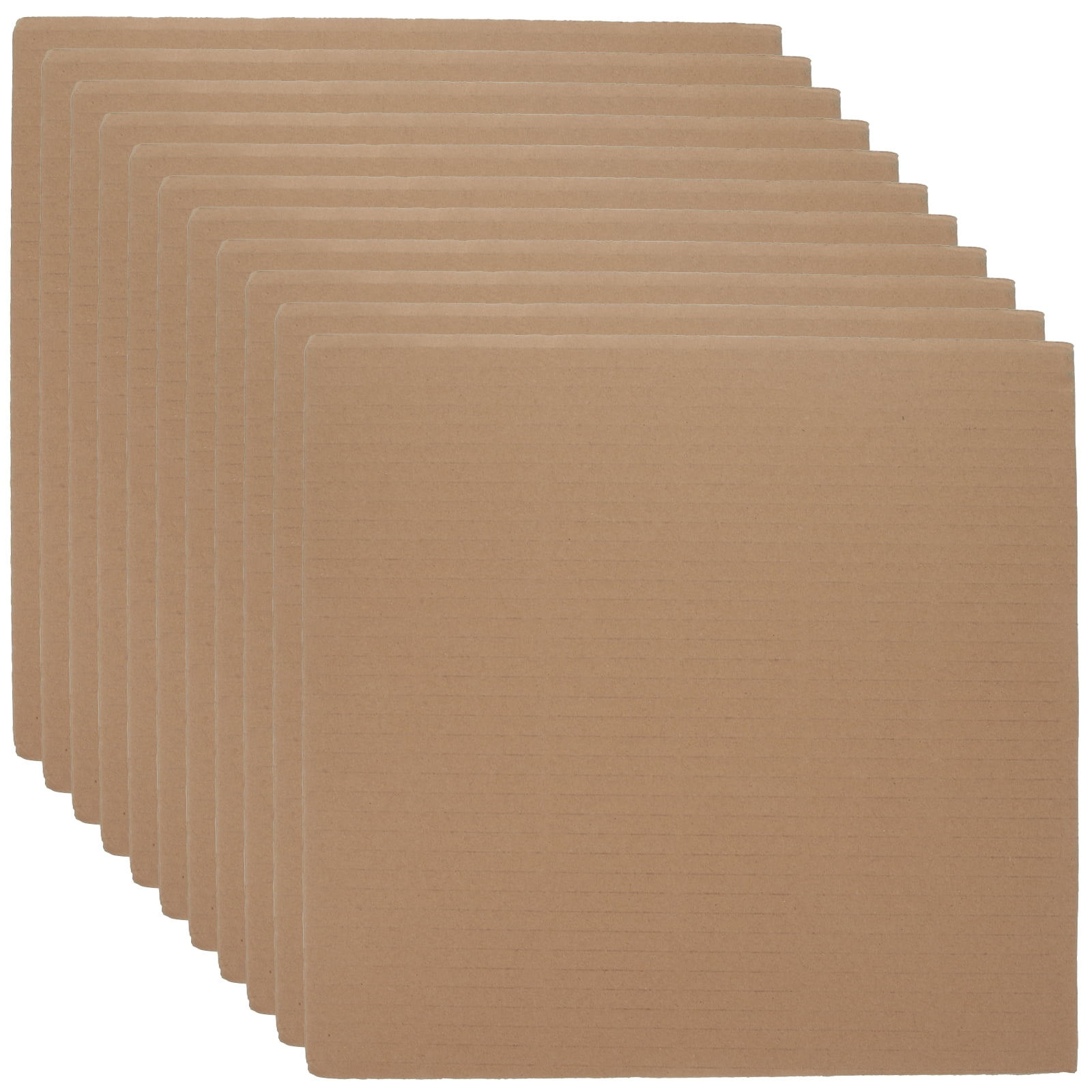 Eease Brown Kraft Cardboard Sheets - 12 Pack for Packing, Shipping ...
