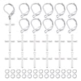 DIY Drop Earring Making Kits Including 304 Stainless Steel Leverback ...