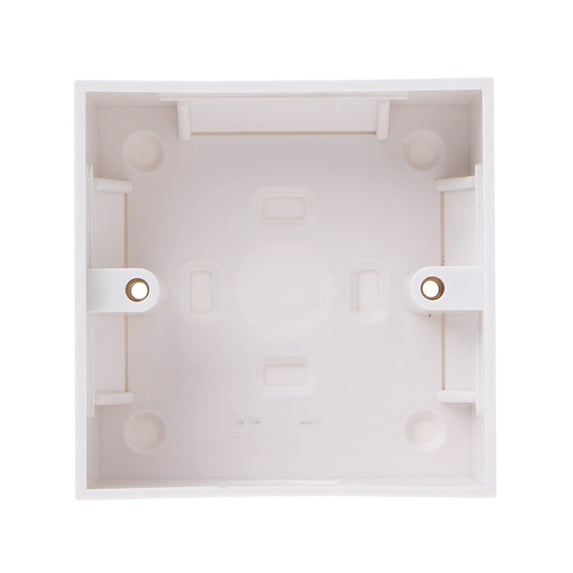 DIY Easily Mount Back Box Plastic Power Enclosures Wall Plate Junctions ...