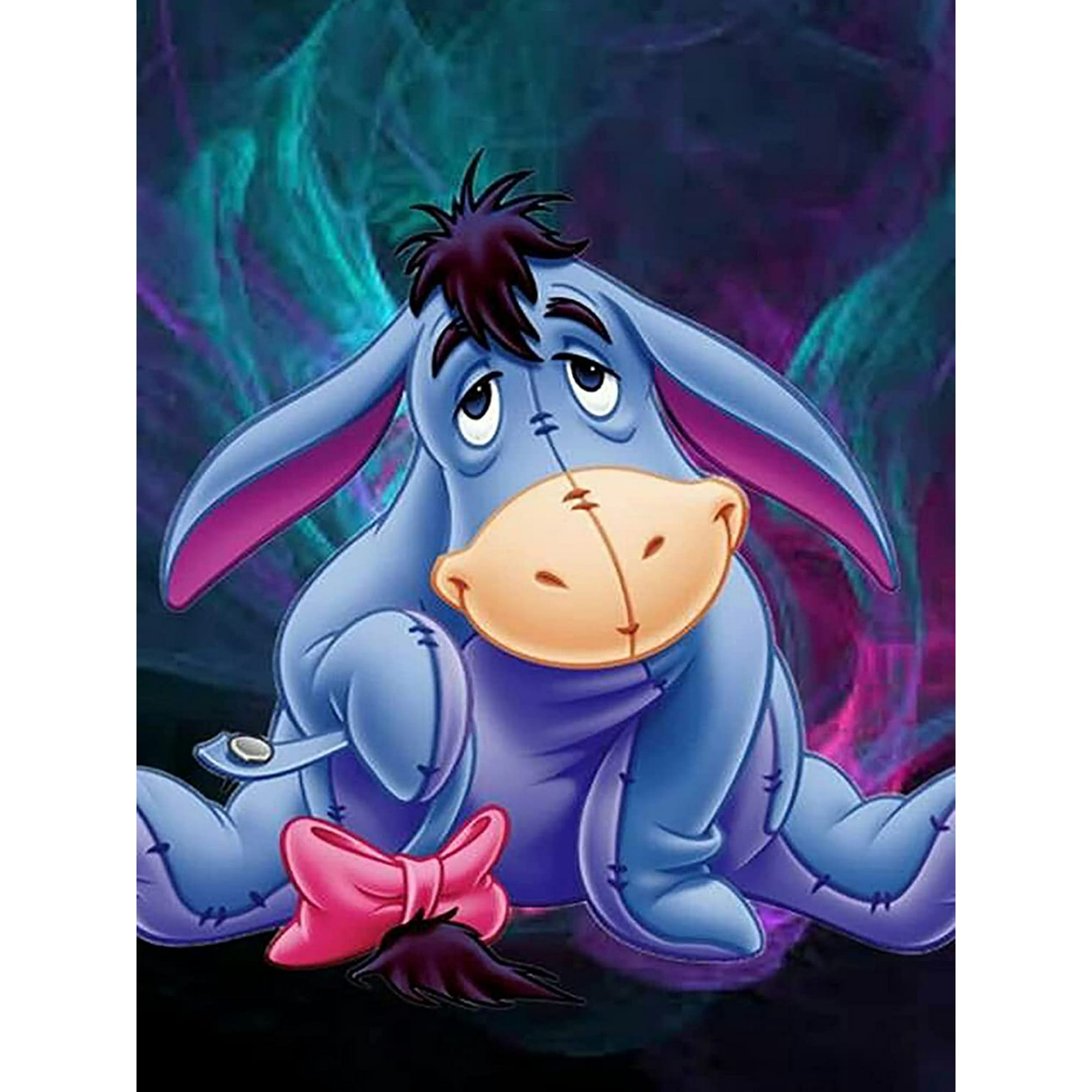 DIY Eeyore Diamond Painting Kits for Adults, 5D Winnie The Pooh Diamond ...