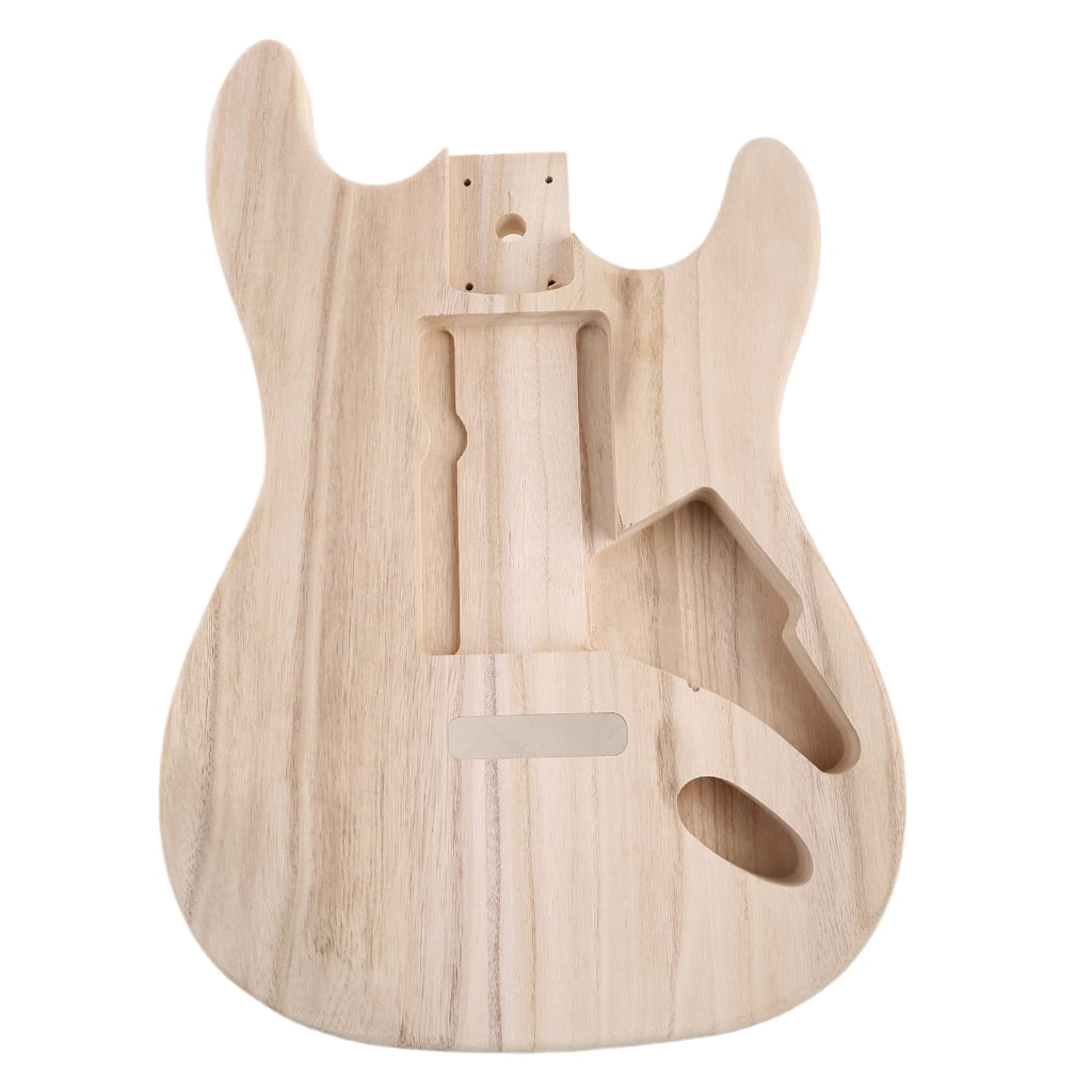 DIY Electric Guitar Barrel Body Replacement Body Unfinished Maple ...