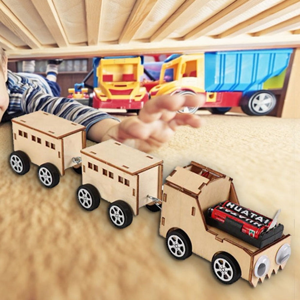 DIY Electric Train Set, Build Play! Educational STEM Toy For Kids, Sparks Imagination ...