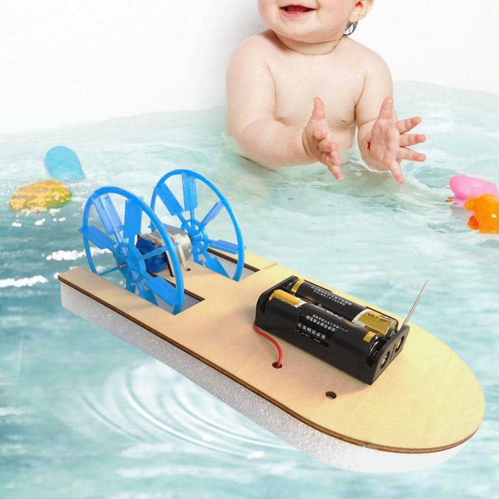 DIY Electronic Assembly Boat Model Toy Scientific Experiment Toy For ...