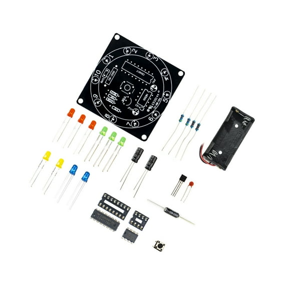DIY Electronic Die Circuit Board Set With Quivering Transducer And LED ...