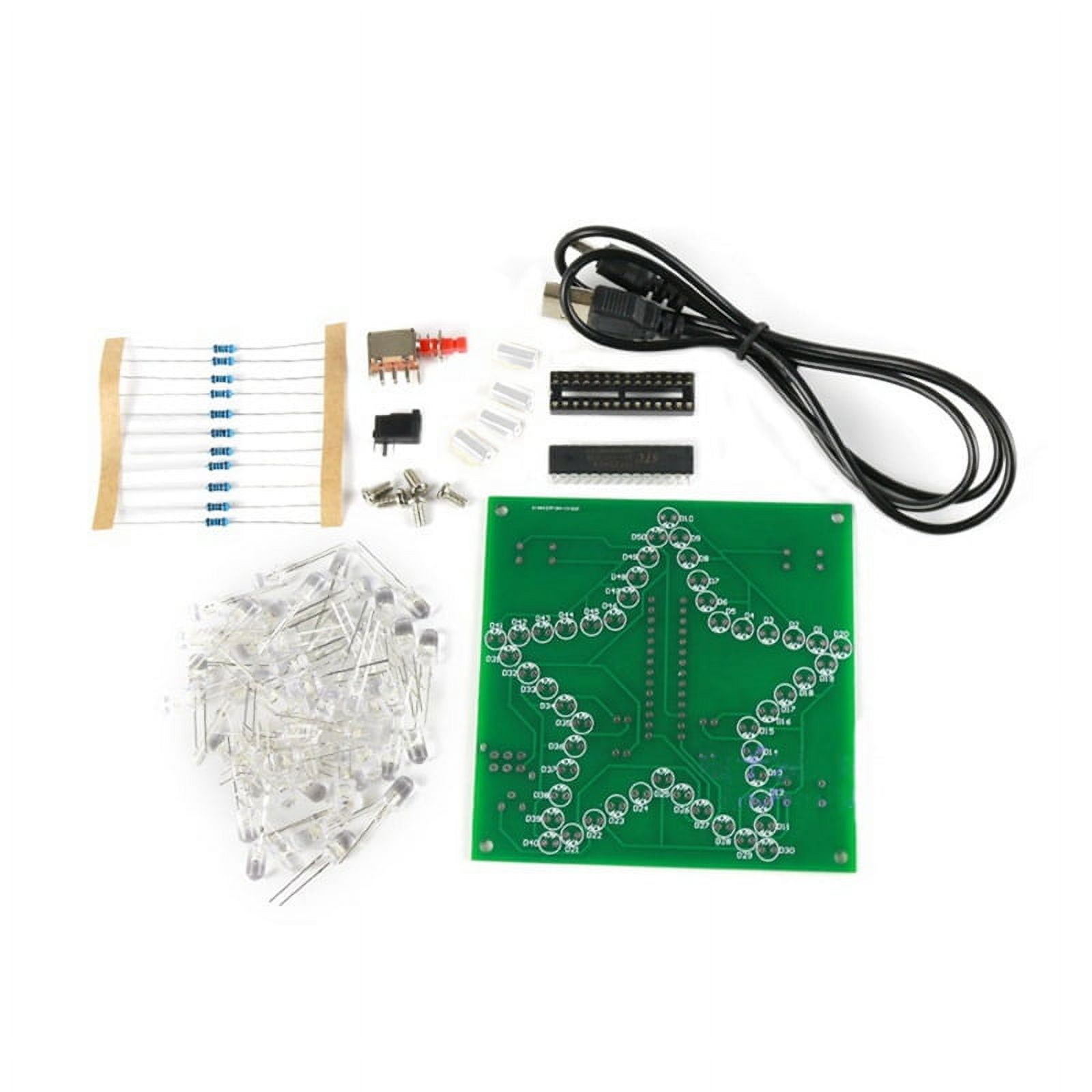 DIY Electronic Kit Soldering Suite Colorful Five-Pointed Star LED ...