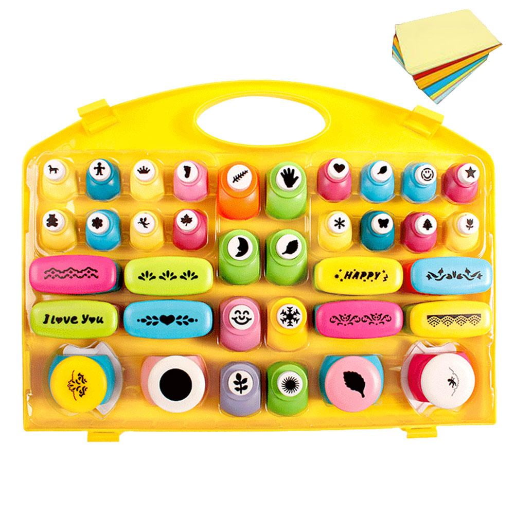 DIY Embossing Machine for Children Kids DIY Punch Shapes Set Manual ...