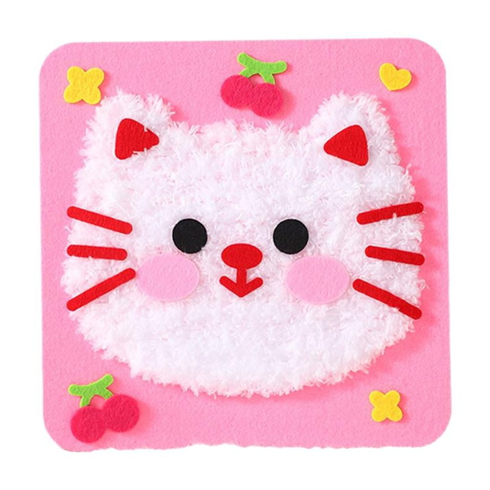 DIY Embroidery Doll Set, Cartoon Animal Sewing Craft Kit New M4 Z9O7 ...