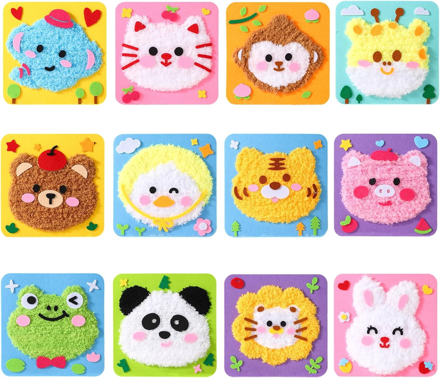 DIY Embroidery Doll Set for Kids, Sewing Arts and Crafts Kit, Easy to ...