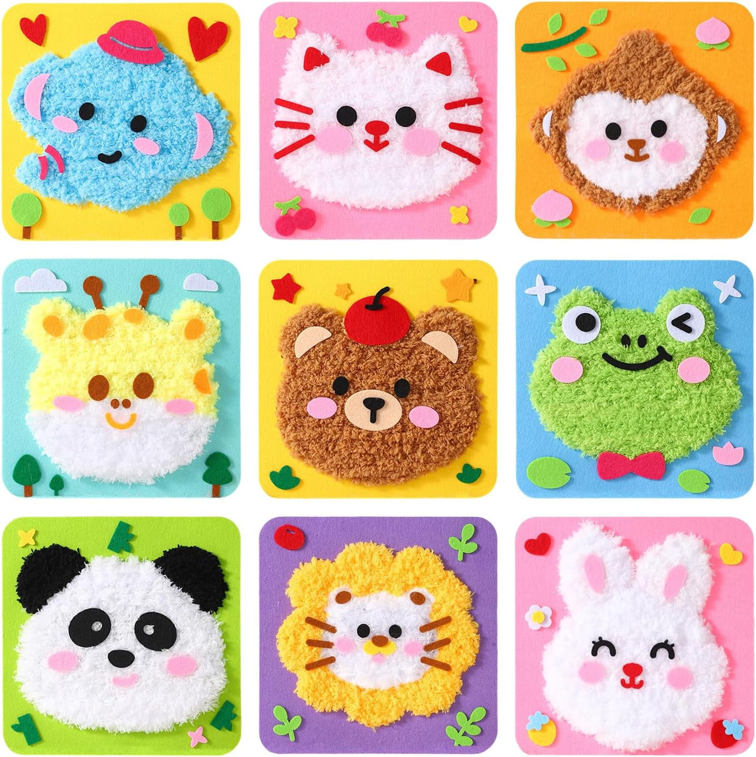 DIY Embroidery Doll Set for Kids, Sewing Arts and Crafts Kit, Easy to ...