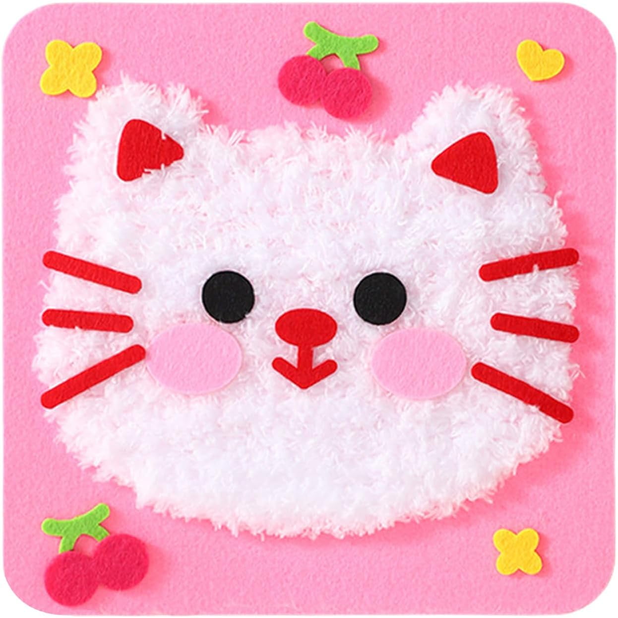 DIY Embroidery Doll Set for Kids, Sewing Arts and Crafts Kit, Easy to ...