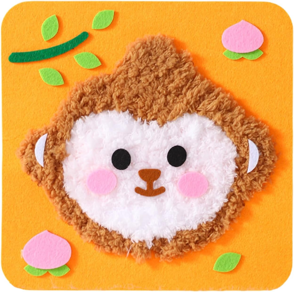 DIY Embroidery Doll Set for Kids, Sewing Arts and Crafts Kit, Easy to ...