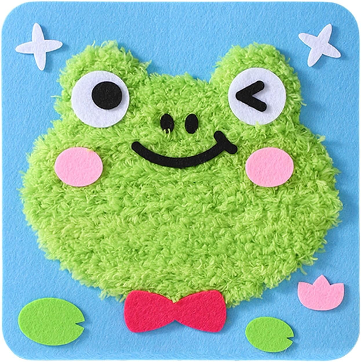 DIY Embroidery Doll Set for Kids, Sewing Arts and Crafts Kit, Easy to ...