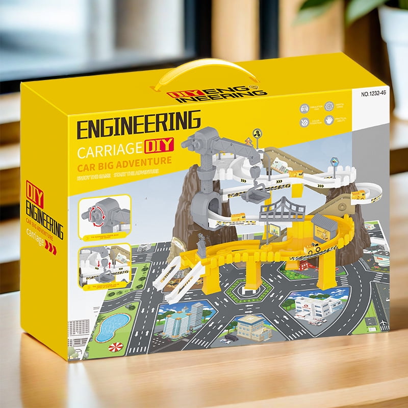 DIY Engineering Carriage Construction Toy Set - Walmart.com