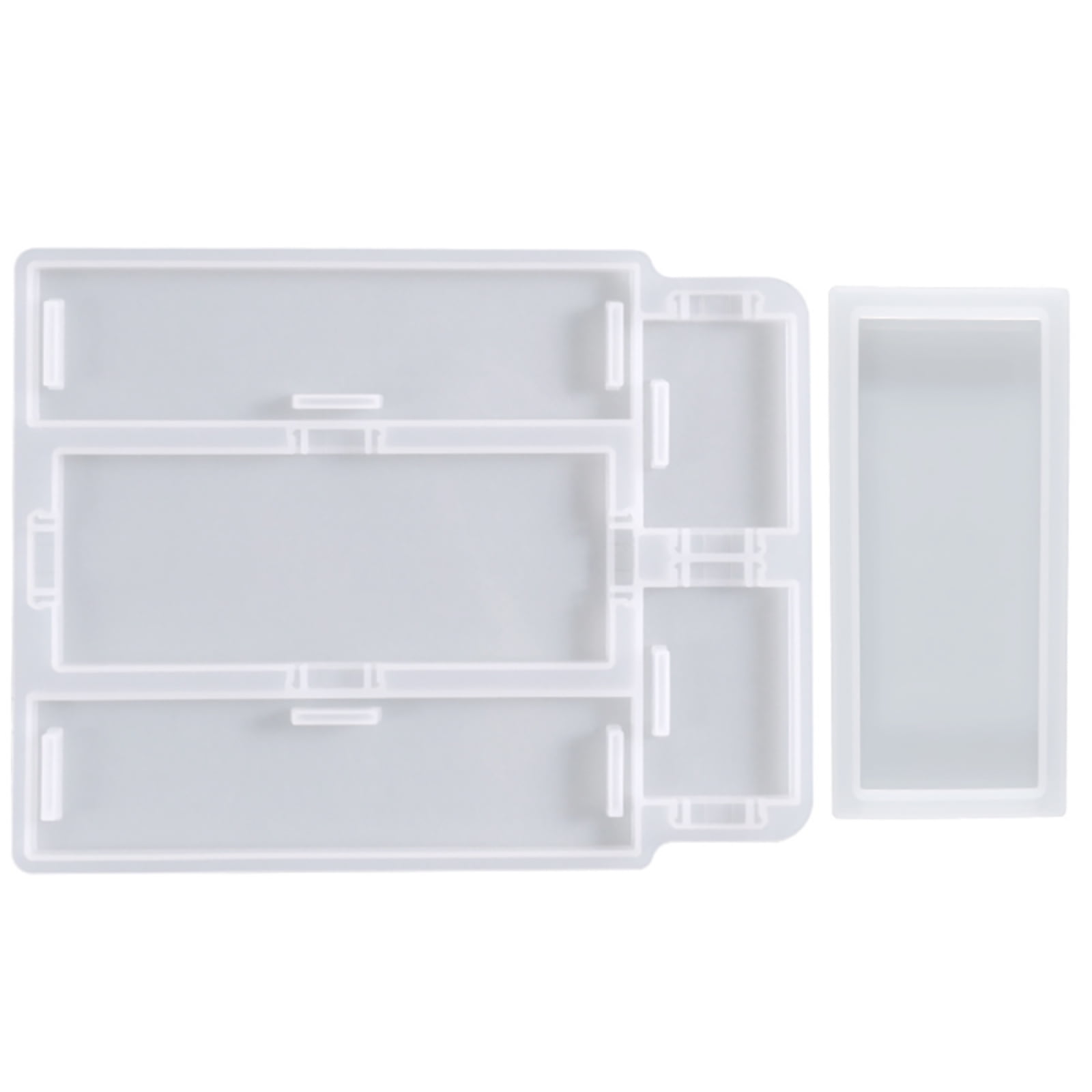 DIY Epoxy Resin Mould Storage Organizer Silicone Casting Mold, 3D DIY ...