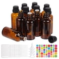DIY Essential Oil Bottle Kits Including Empty Glass Bottles Plastic ...