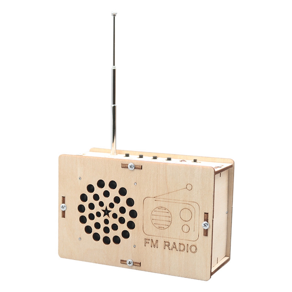 DIY FM Radio Model Wood Science Project Steam Model for Children Teens ...