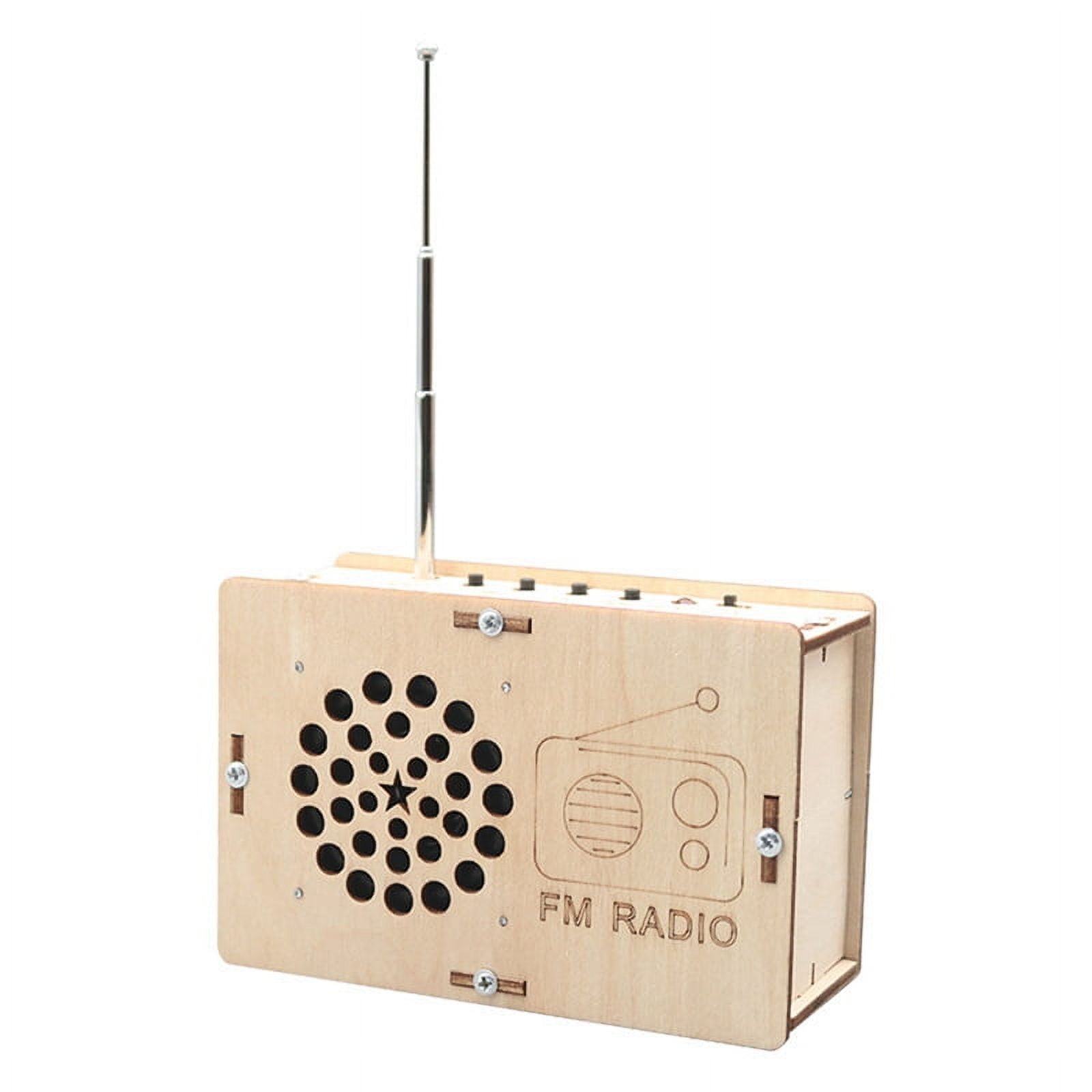DIY FM Radio Model Wood Science Project Steam for Children Teens ...