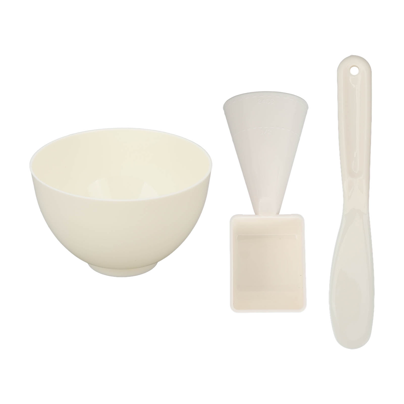 DIY Face Mask Bowl Set, 3-Piece Kit Includes Spatula, Measuring Spoon ...