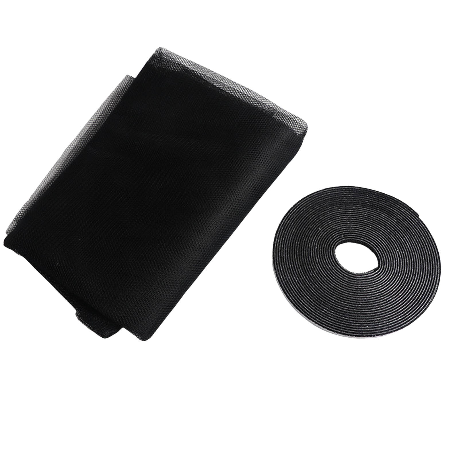 DIY Fiberglass Window Screen Netting 58x59.05", Self-Adhesive Mesh ...