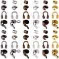 DIY Findings Kits including Iron Crimp Beads and Bead Tips Brass Crimp ...