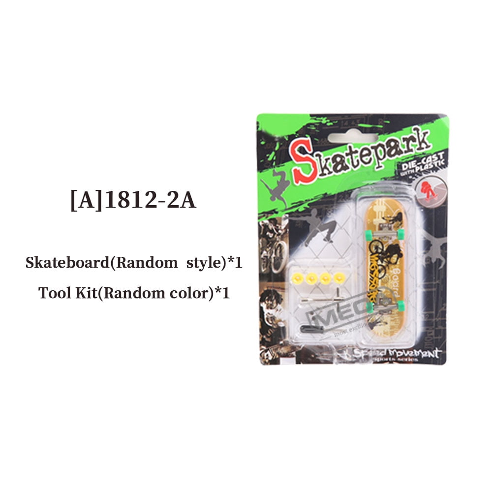 DIY Finger Skatepark 6-in-1 Set Professional Tech Practice Deck ...