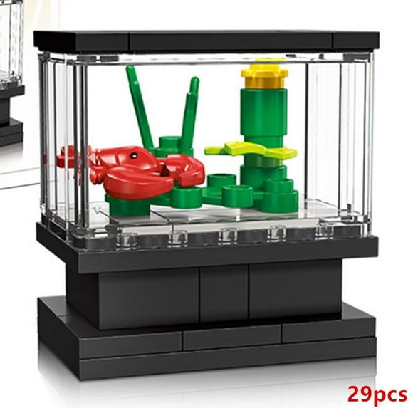 DIY Fish Tank Aquarium Turtle Lizard Lobster Clownfish Desktop ...