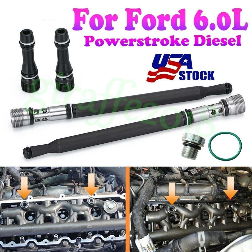 DIY Fit Ford 6.0L Powerstroke Diesel Updated Stand Pipe / Dummy Plug ...