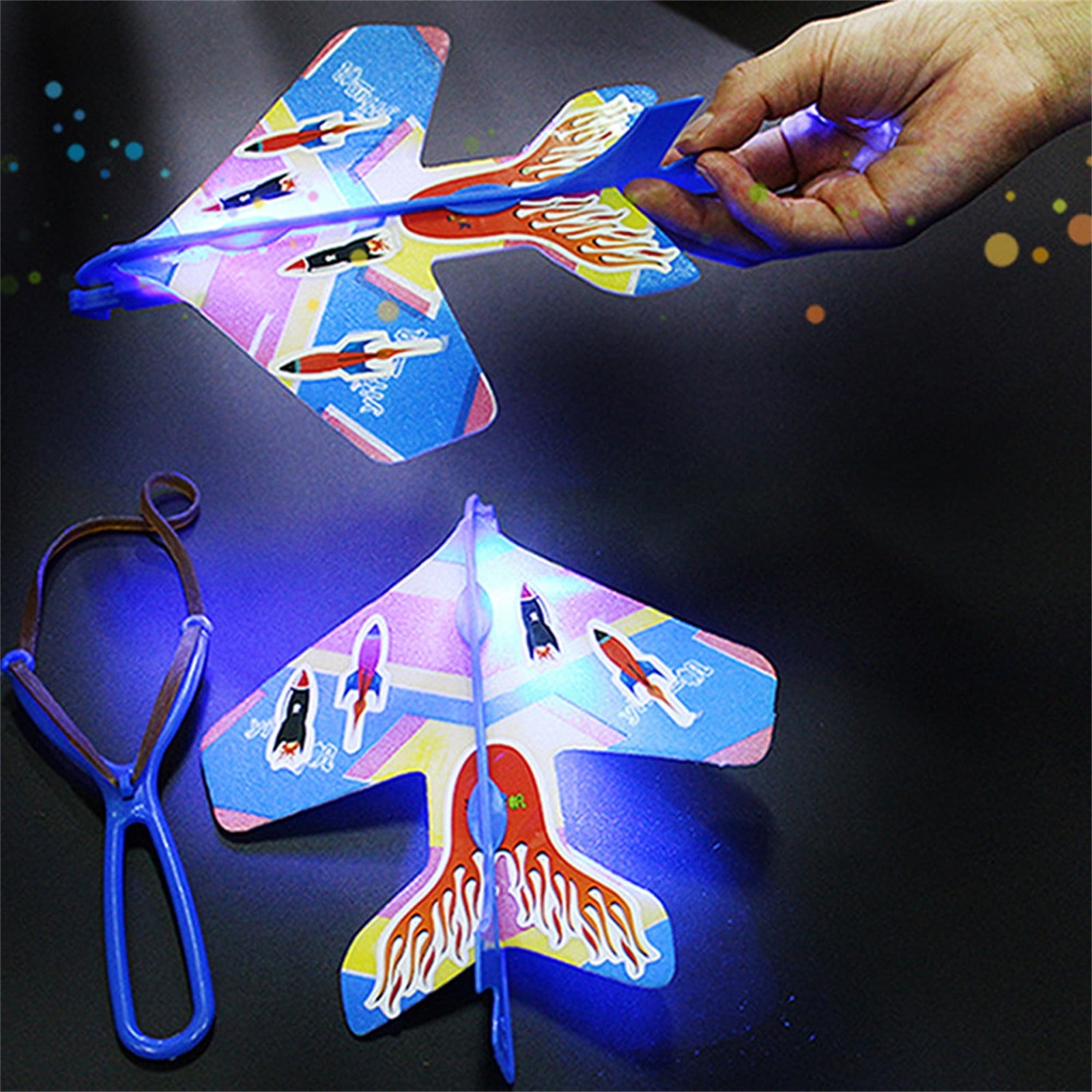DIY Flash Ejection Cyclotron Plane, Luminous Foam Glider, Remote ...