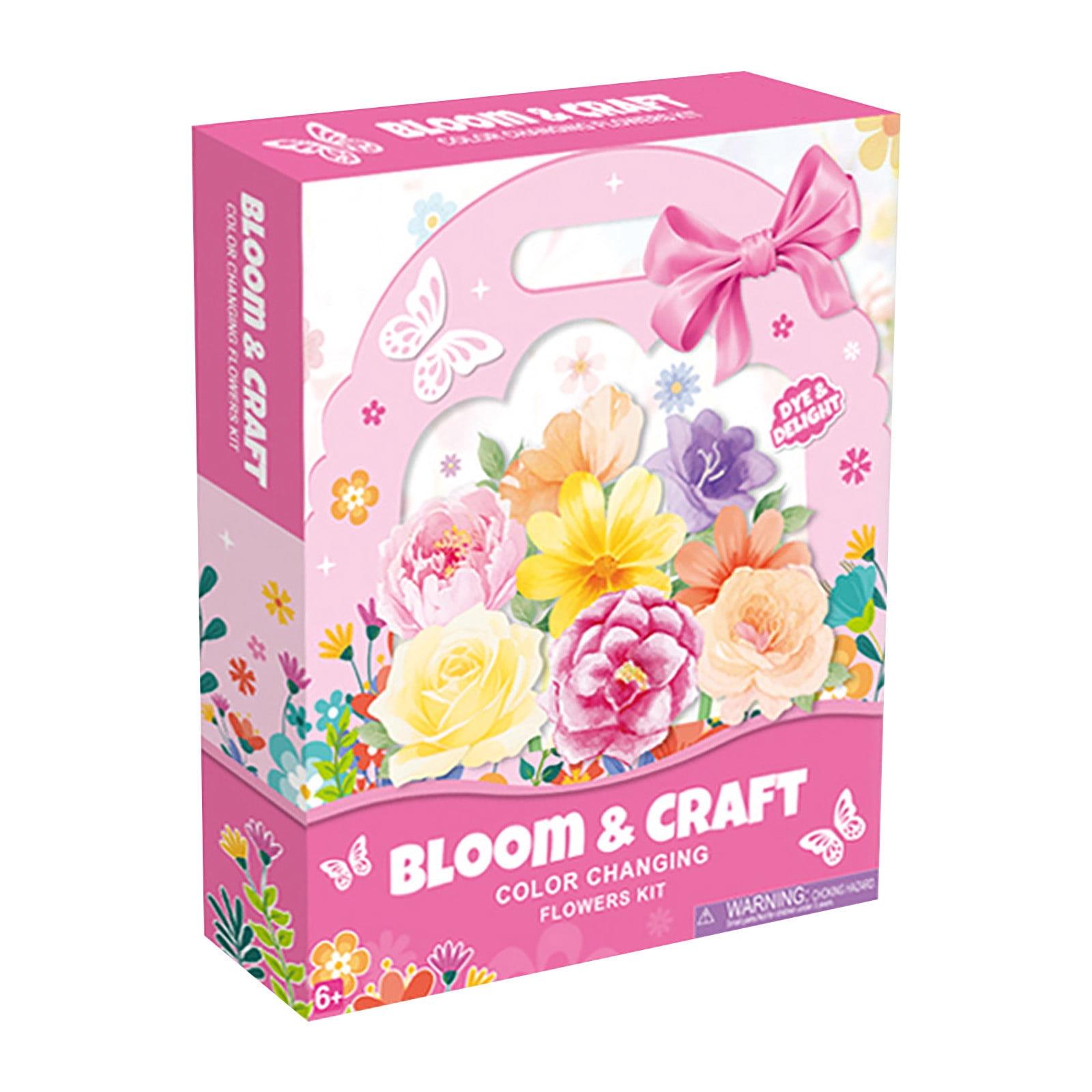 DIY Flower Art Kit Handmade Florist Craft with Coloring Activity for ...