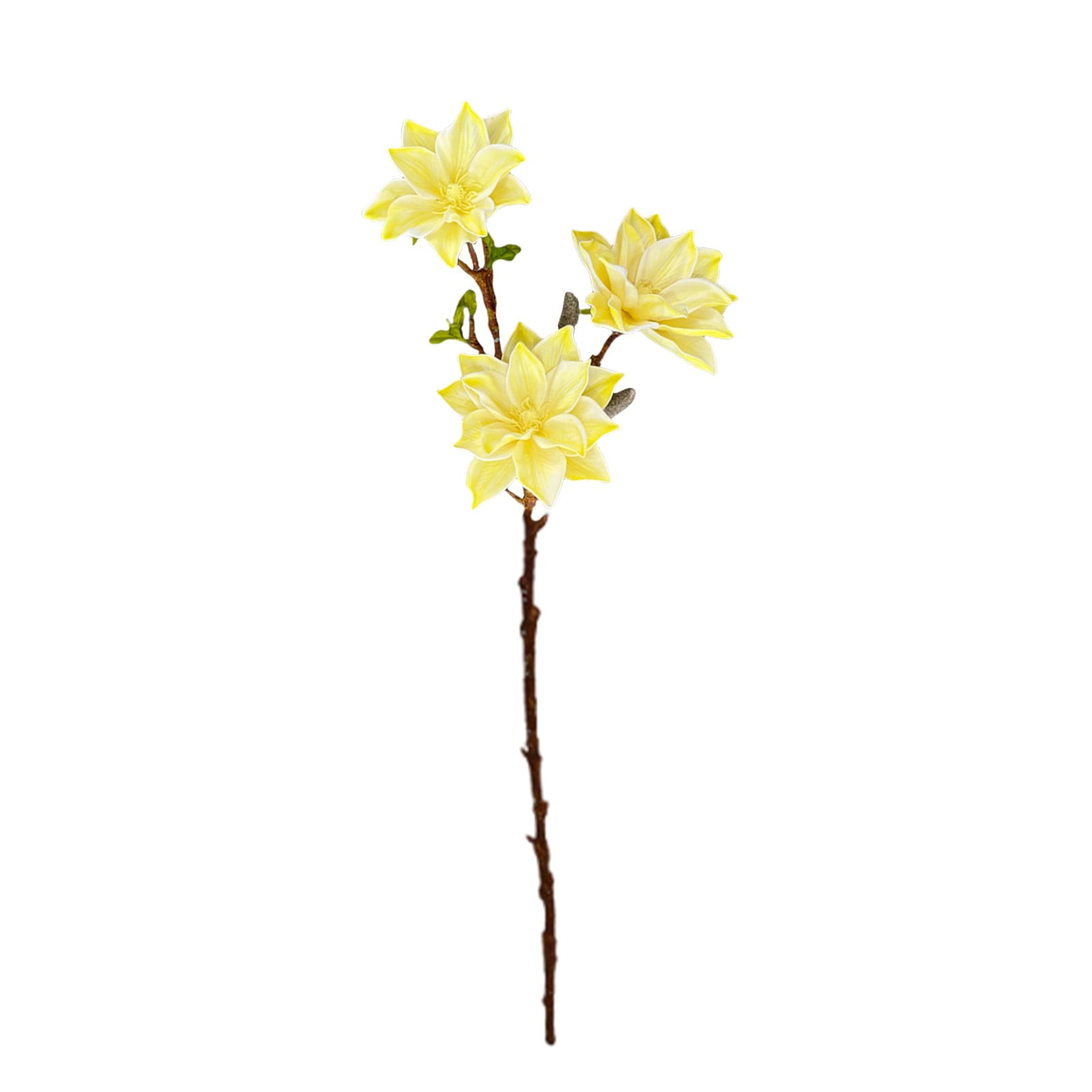 DIY Flower Kit Bundle Artificial Peach 3 Large Heads With Stem Faux ...