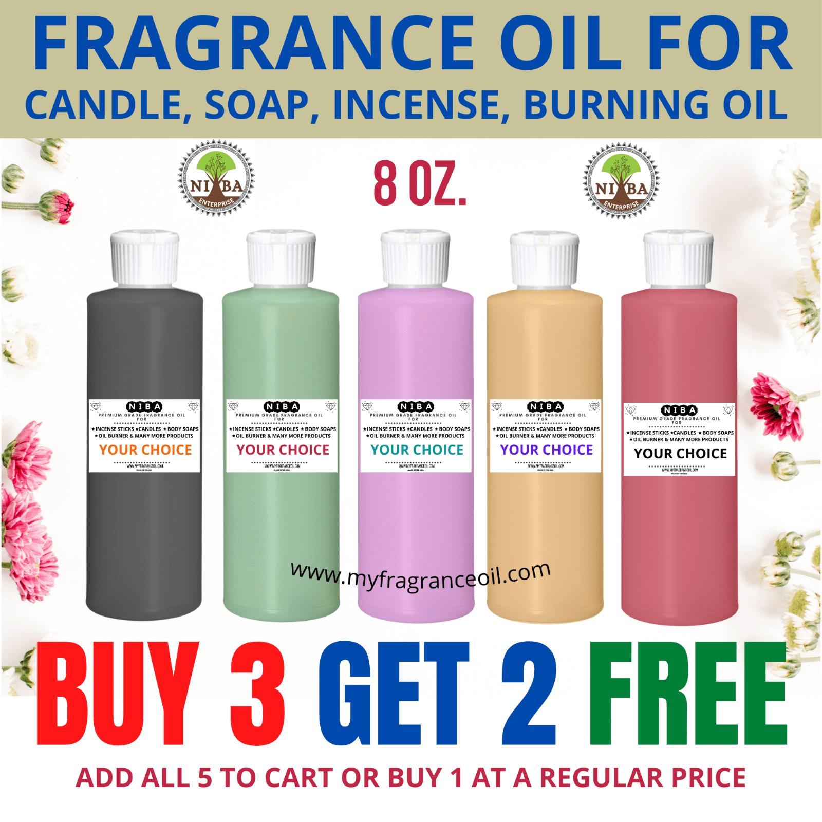 DIY Fragrance Scented Oil for Soap Burning Bath Bomb Candle Incense making 8 oz. - Walmart.com