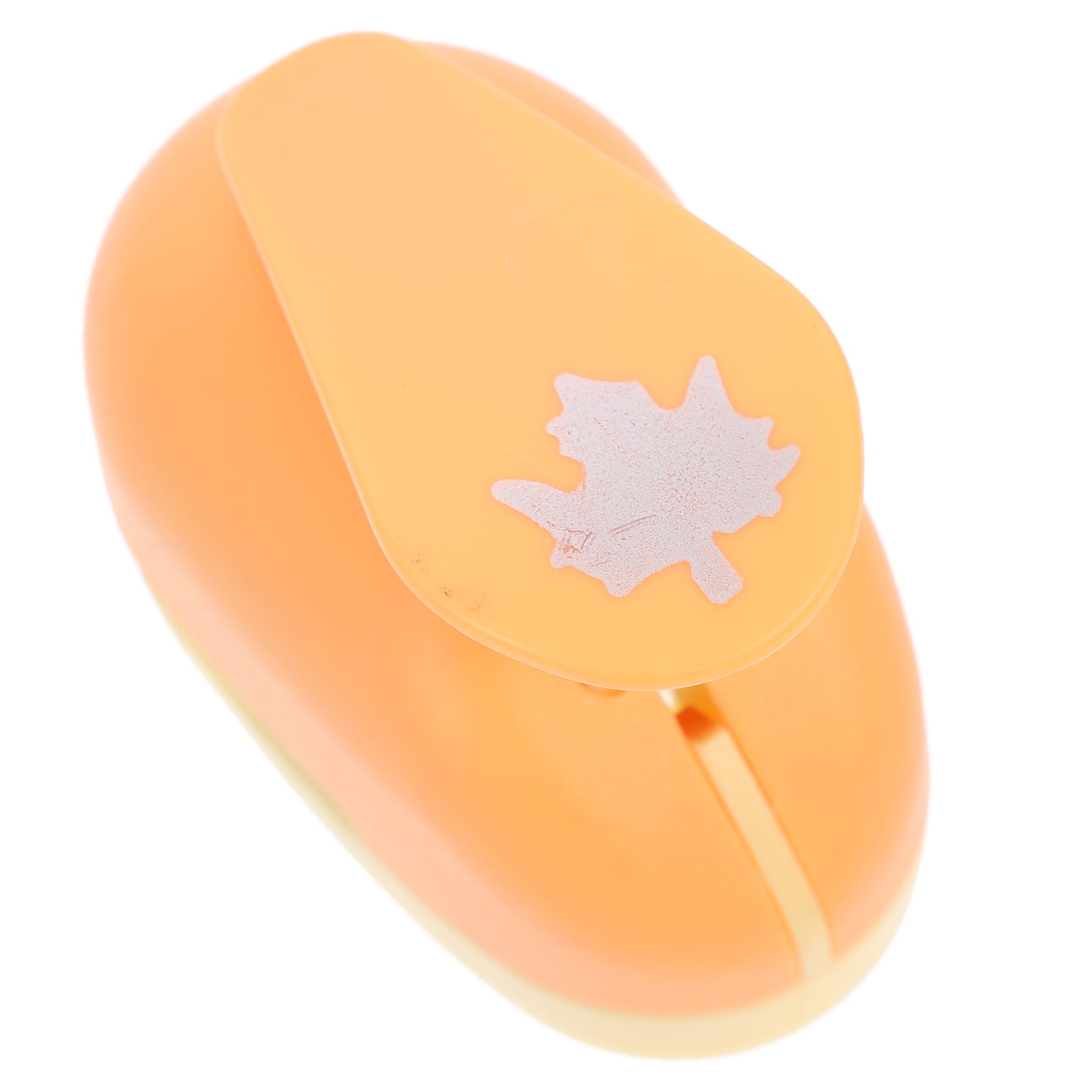 WRISTBIQUE Craft Paper Punches Leaf Shape Plastic 1Pack 2.95in Pattern ...