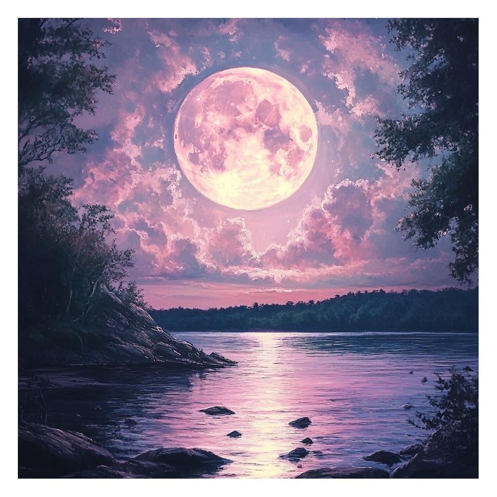 DIY Full Bead Art Kit – Dreamy Landscape Craft Gift for Adults, 12" × ...