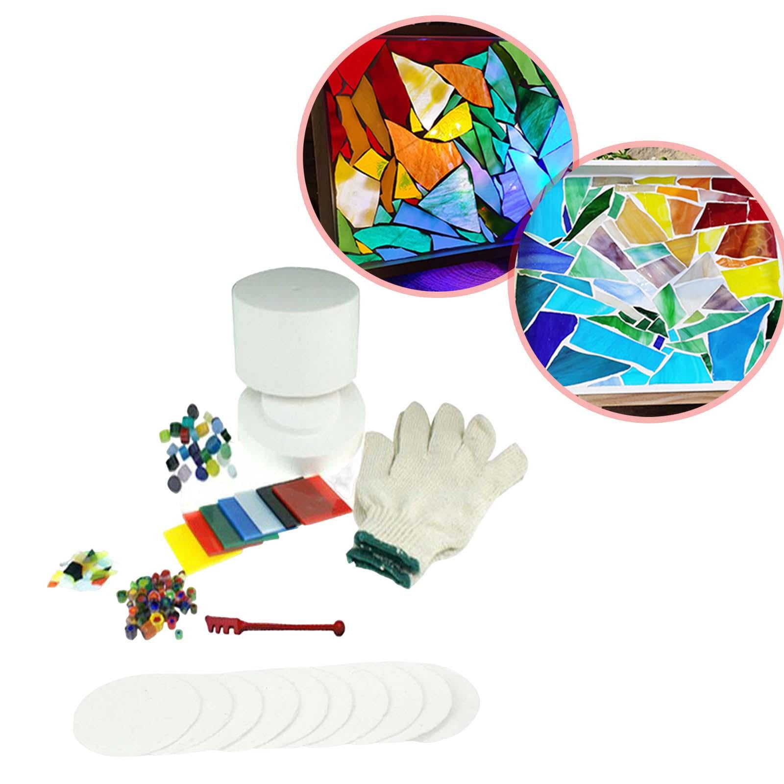 DIY Fusing Glass Set DIY Handmade Art Glass for Beginners Home Use ...