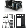 DIY Gaming Computer Case Rack, ATX Open Chassis Case Rack ATX M ATX ITX ...
