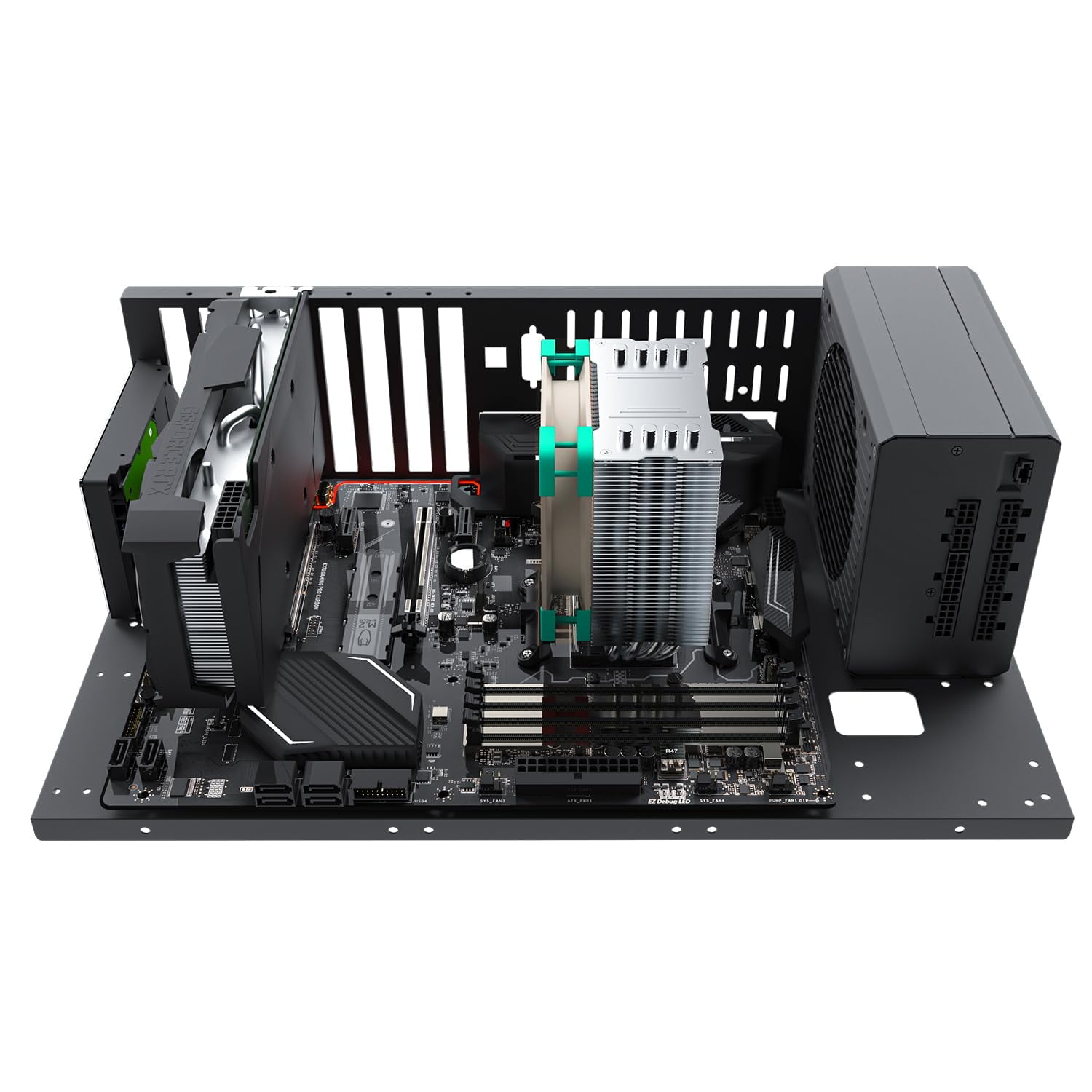 DIY Gaming Computer Case SSF20 - ATX/M-ATX/ITX Motherboard Compatible ...