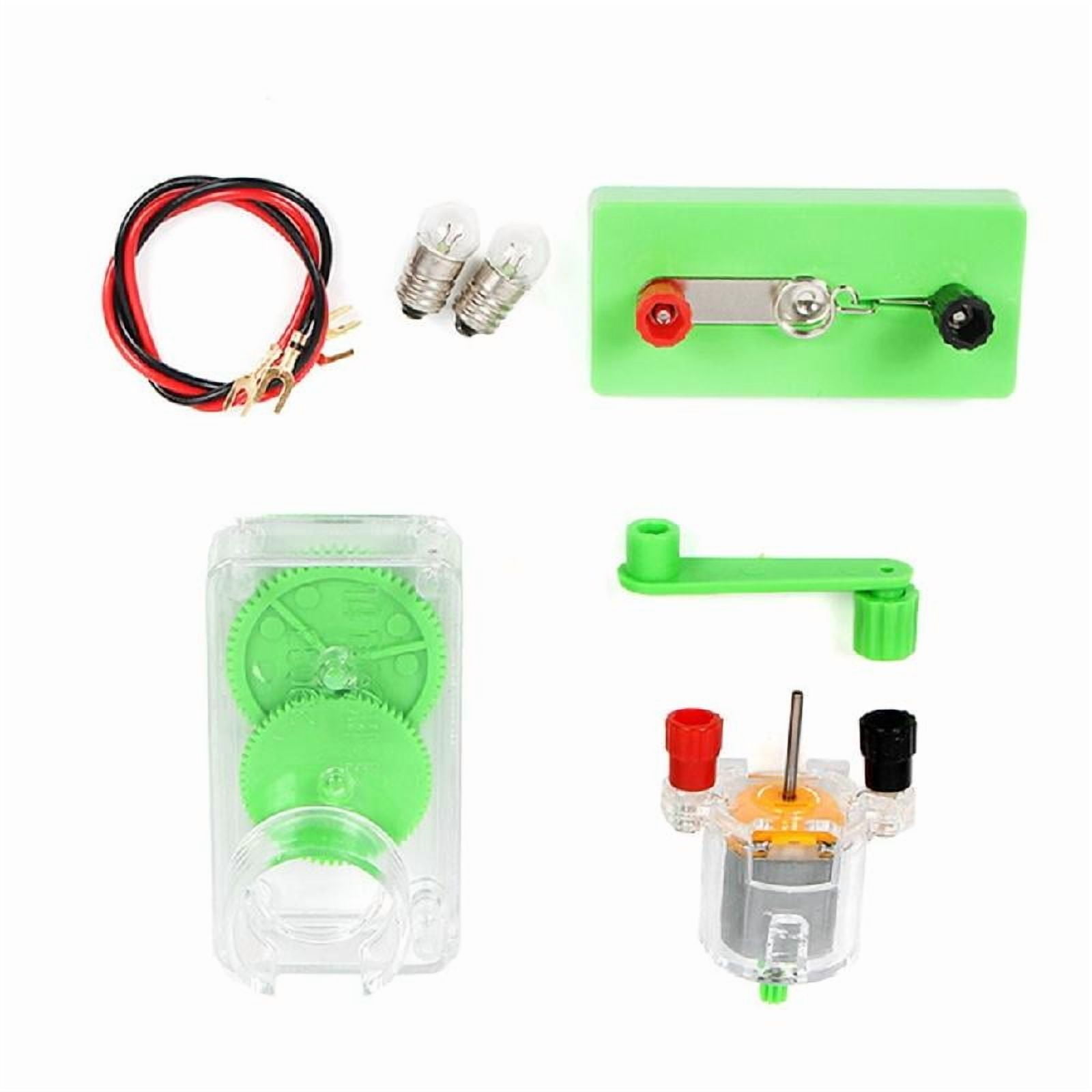 DIY Generator Motor Set Hand Generator Motor Assemble Kits Stem Toy ...