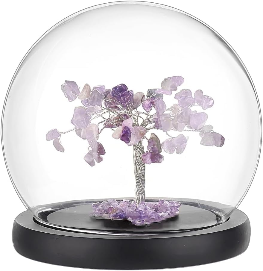 DIY Glass Display Dome Cloche 5.3 Inch Glass Bell Jar Dome Cover ...