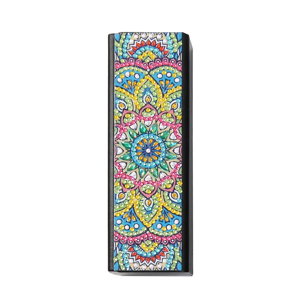 DIY Glasses Case with Diamond Painting Leather Eye Glasses Storage Box ...
