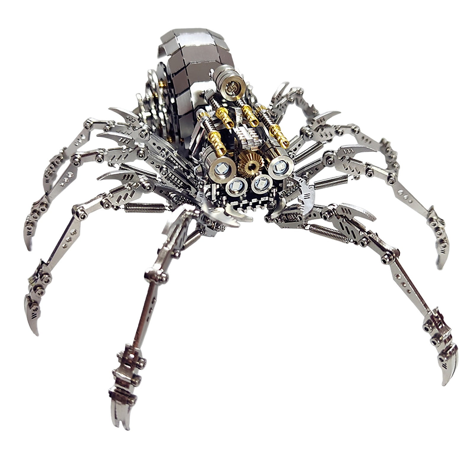 DIY Glowing Spider Model Kit - 510 Piece Metal Assembly Project with ...