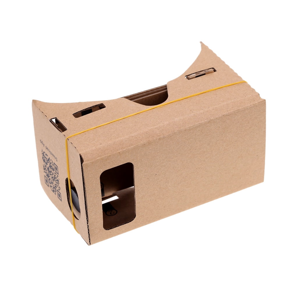 DIY Google Cardboard Virtual Reality VR Mobile Phone 3D Viewing Glasses ...