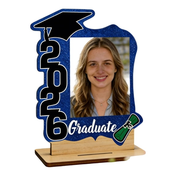 DIY Graduation Photo Frame, Class of 2026 Personalized Desktop Display ...