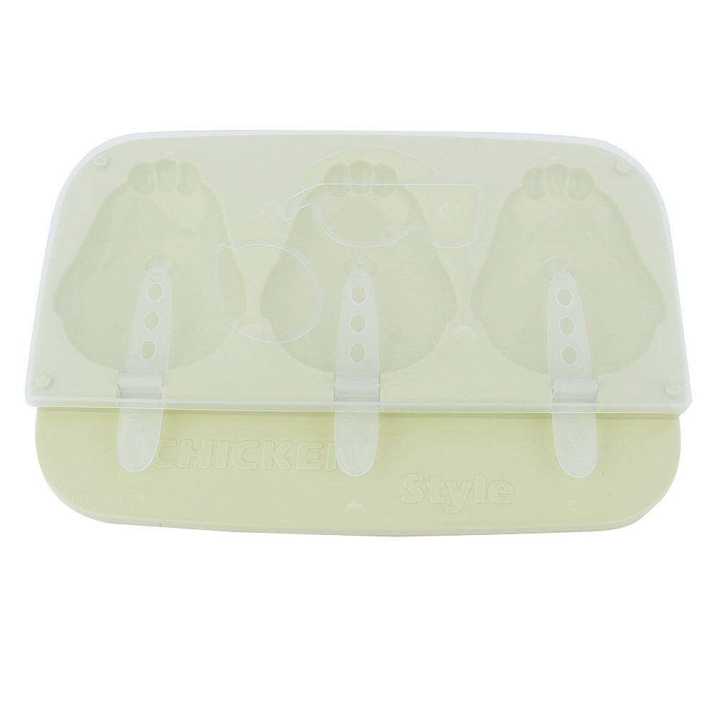 DIY Green Ice Cream Maker Mould - Transparent Cover for Fun Chicken ...