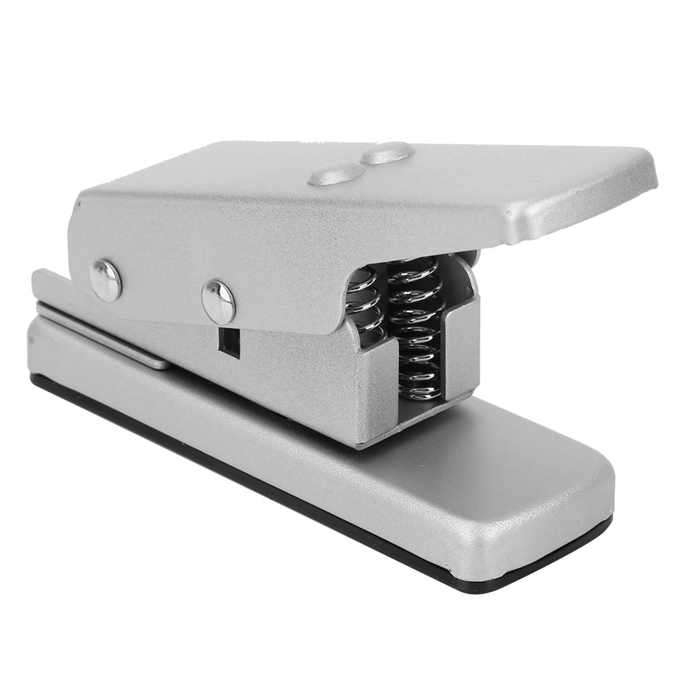 DIY Guitar Pick Punch Maker Cutter Tool With 2 Guitar Pick Strips (Grey ...