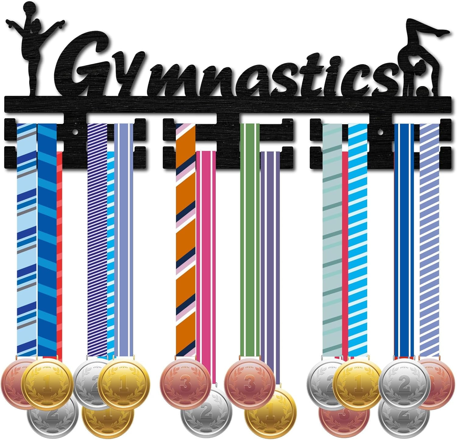 DIY Gymnastics Medal Holder Hanger Display Medal Wall Hanger Frame ...