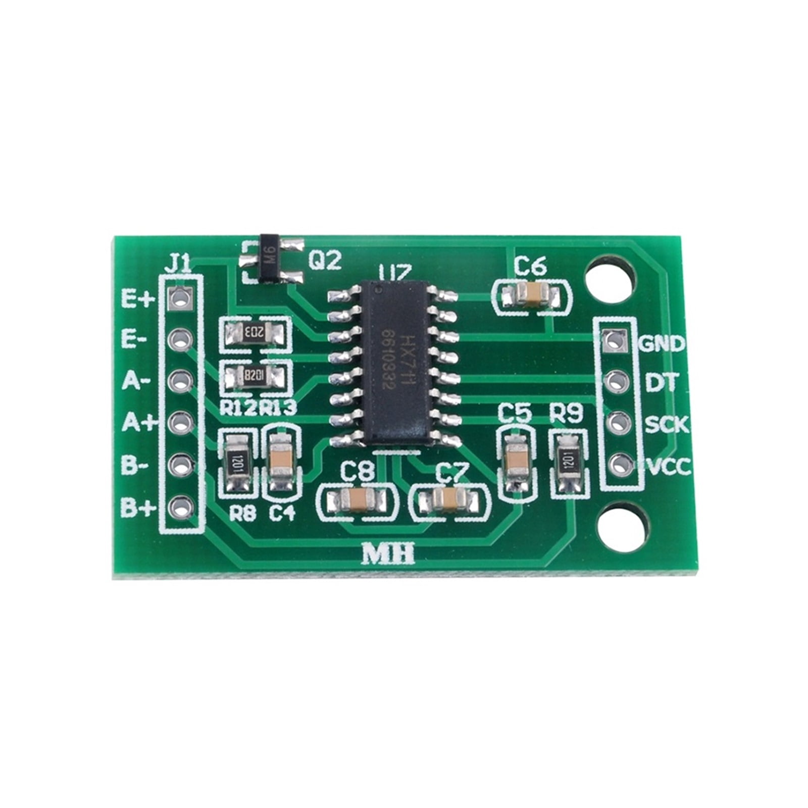 DIY HX711 Ad Moudle Weighing Pressure Sensor Dual-Channel 24 Bit Precision Load Cell Amplifier ...